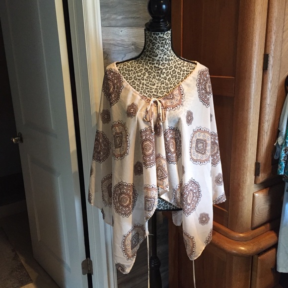 Tops | Trendy Poncho | Poshmark